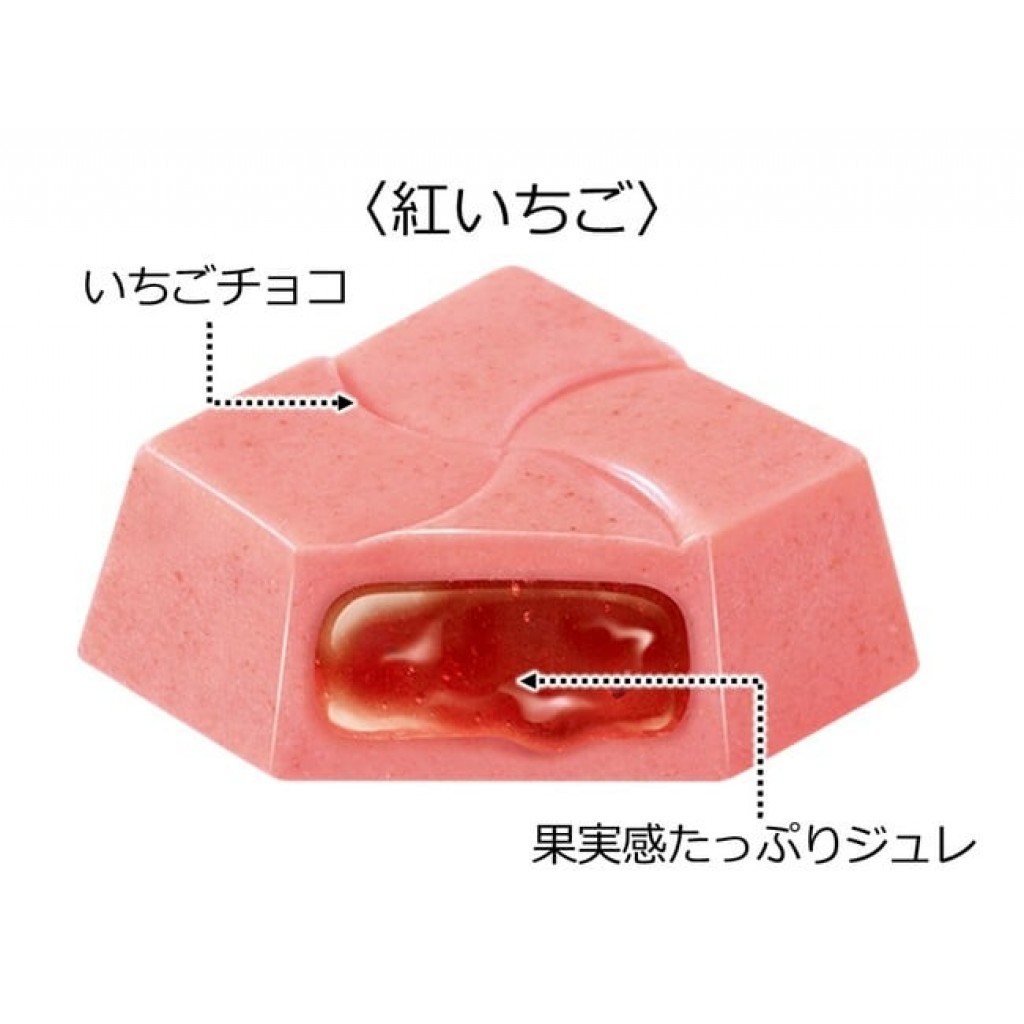 【日本代購】2包一組-Tirol Choco紅白草莓巧克力 - 日本藥妝、必買好物代標、代買-FunGoGo日本代購