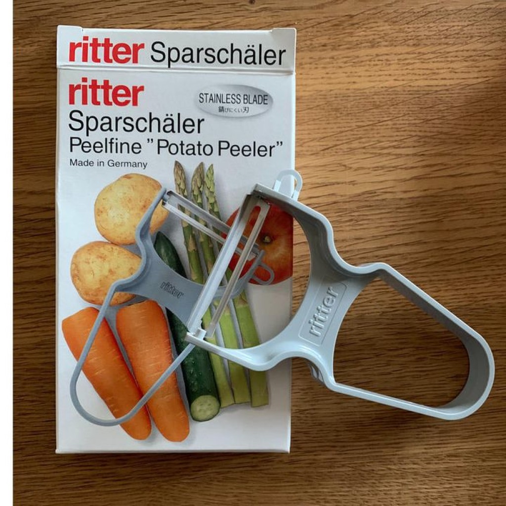 【日本代購】德國製ritter超好用不鏽鋼削皮刀 - 日本藥妝、必買好物代標、代買-FunGoGo日本代購