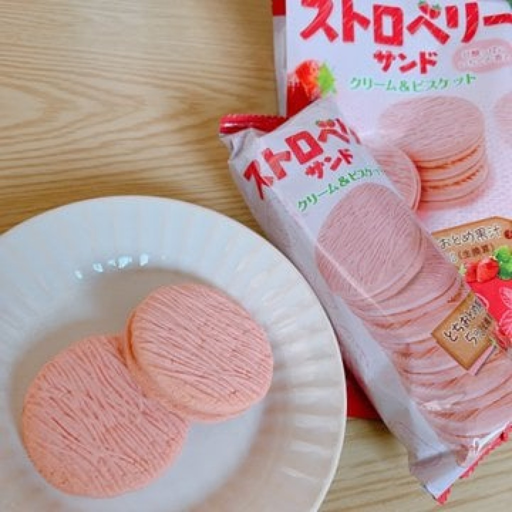 【日本代購】日本YBC草莓奶油夾心餅乾18入 - 日本藥妝、必買好物代標、代買-FunGoGo日本代購