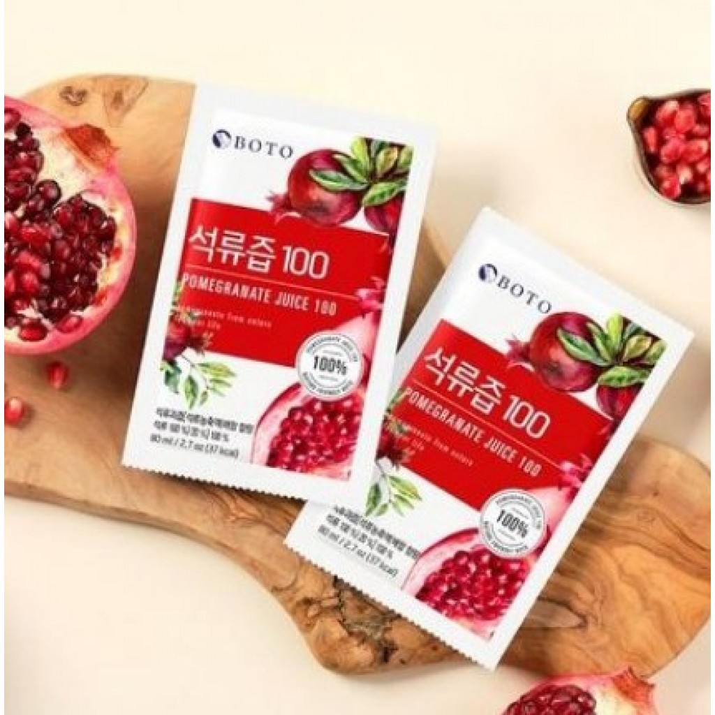 【日本代購】2022-人氣BOTO高濃度紅石榴美妍飲 80 ml*100包/箱購 - 日本藥妝、必買好物代標、代買-FunGoGo日本代購