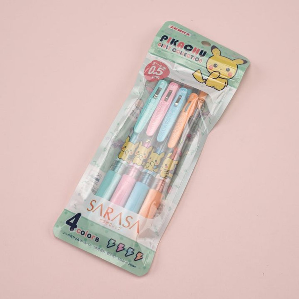 【日本代購】日本製ZEBRA SARASA 四色原子筆組 - 日本藥妝、必買好物代標、代買-FunGoGo日本代購