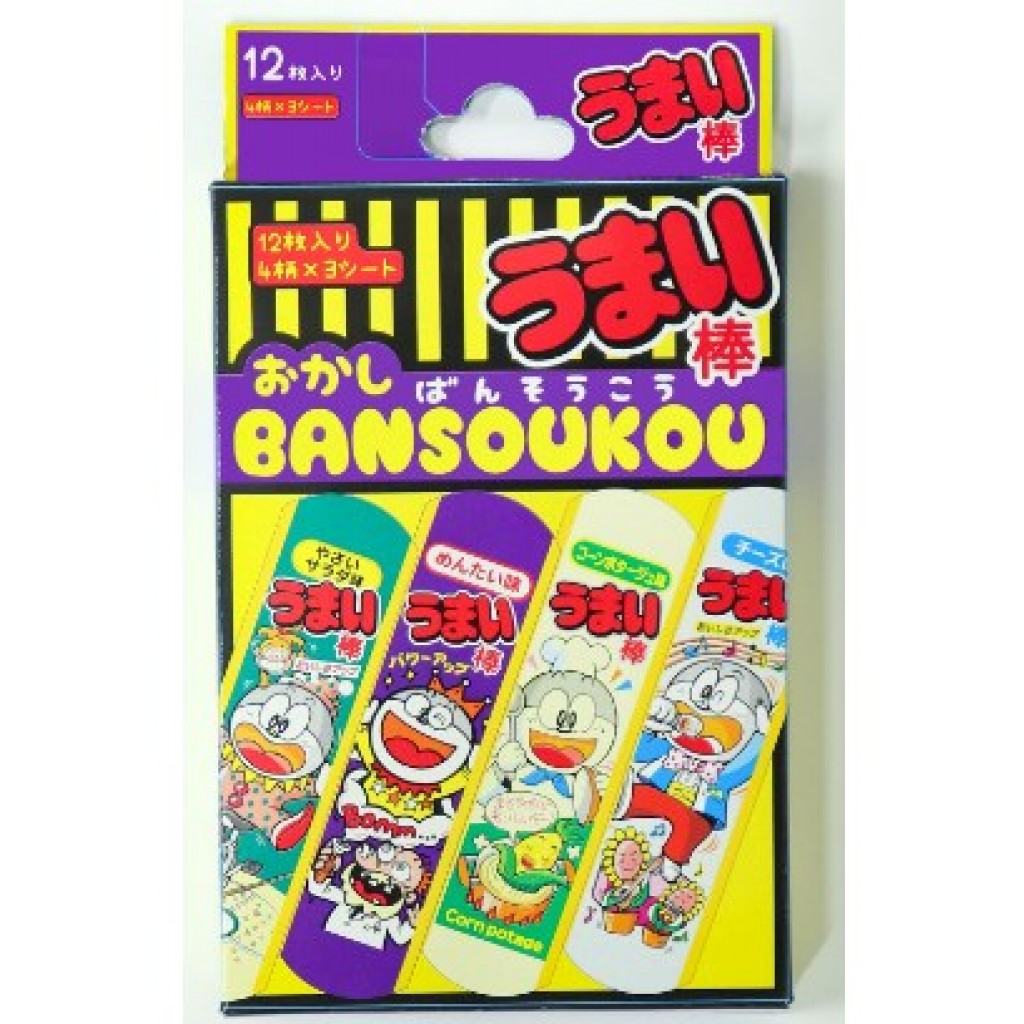 【日本代購】日本製造型趣味OK繃 12枚三款 - 日本藥妝、必買好物代標、代買-FunGoGo日本代購