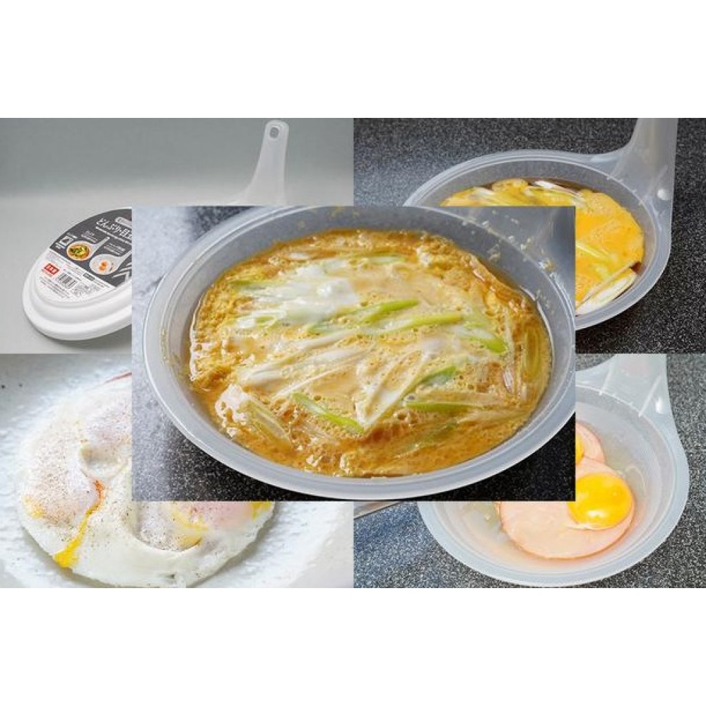 【日本代購】日本DAISO大創微波爐鍋 (蓋飯/煎蛋) - 日本藥妝、必買好物代標、代買-FunGoGo日本代購
