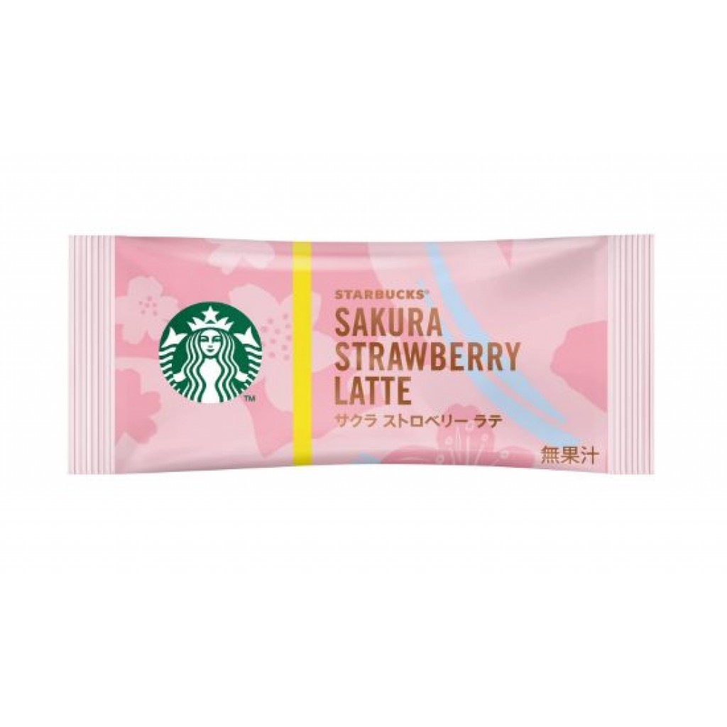 【日本代購】星巴克限定版-櫻花草莓拿鐵即溶咖啡24G*4 - 日本藥妝、必買好物代標、代買-FunGoGo日本代購
