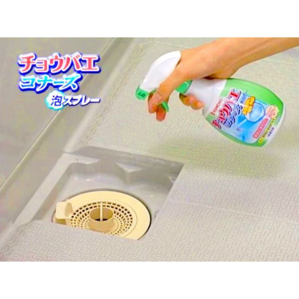 【日本代購】日本製KINCHO排水孔驅蟲泡沫噴霧300ml - 日本藥妝、必買好物代標、代買-FunGoGo日本代購