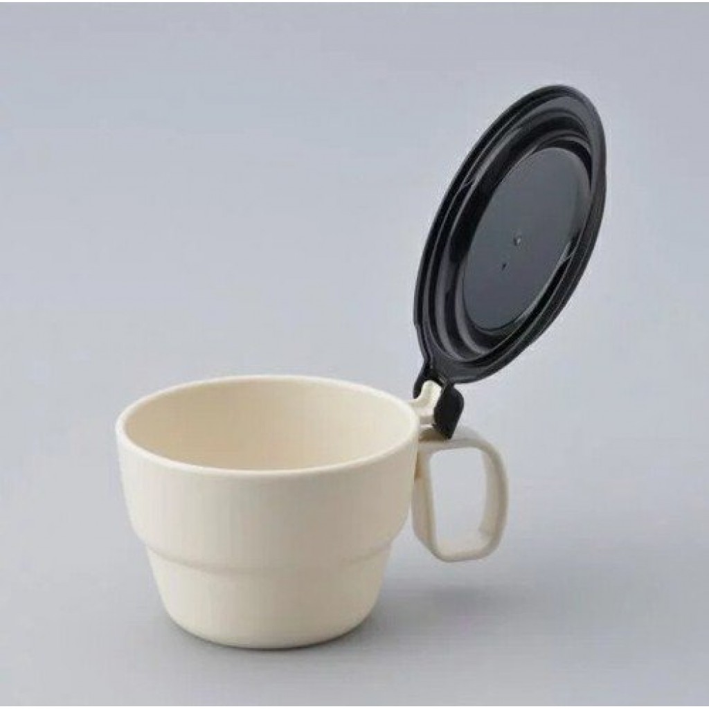 【日本代購】日本製inomata可微波附蓋塑膠萬用杯300ml - 日本藥妝、必買好物代標、代買-FunGoGo日本代購